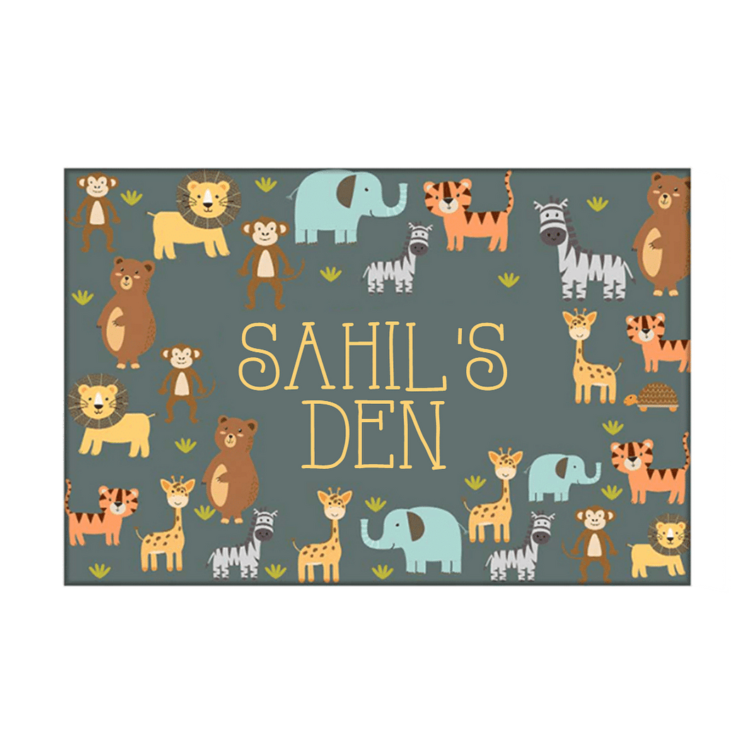 PERSONALIZED KIDS NAME PLATE – Nutcase