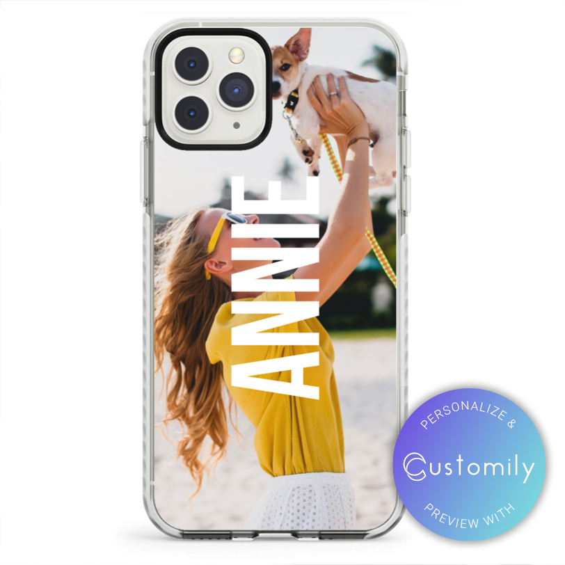 Custom photo and text phone case – Nutcase